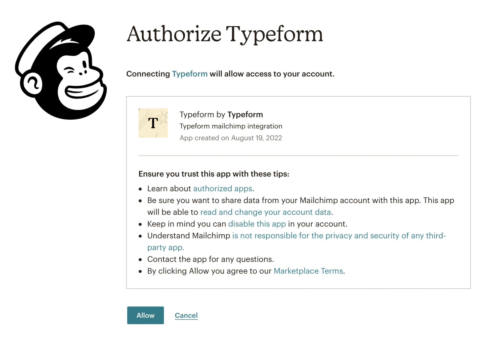 Grow Your Mailchimp Audience With Typeform Help Center Typeform