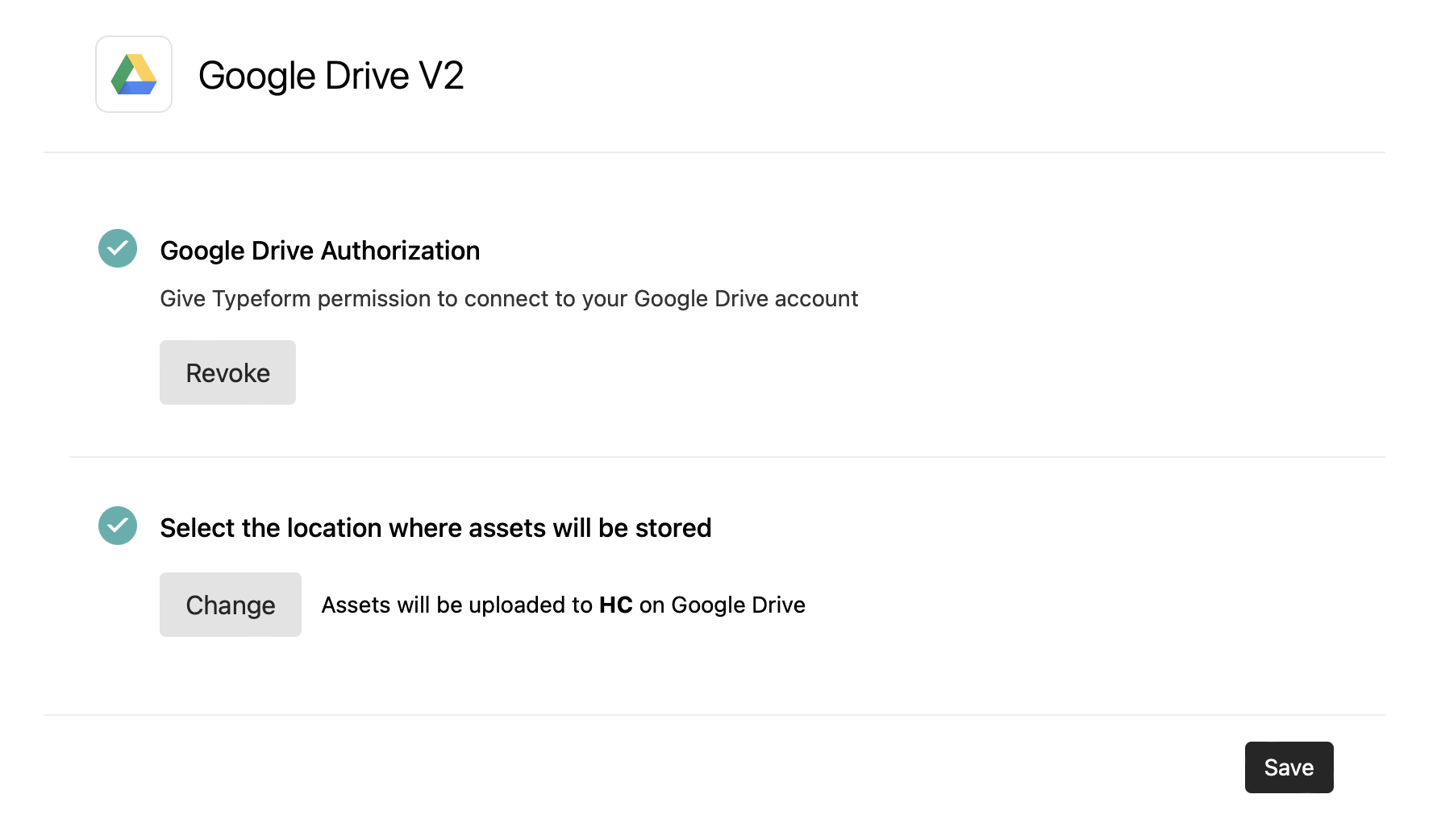 Send File Uploads To Google Drive V2 Help Center Typeform