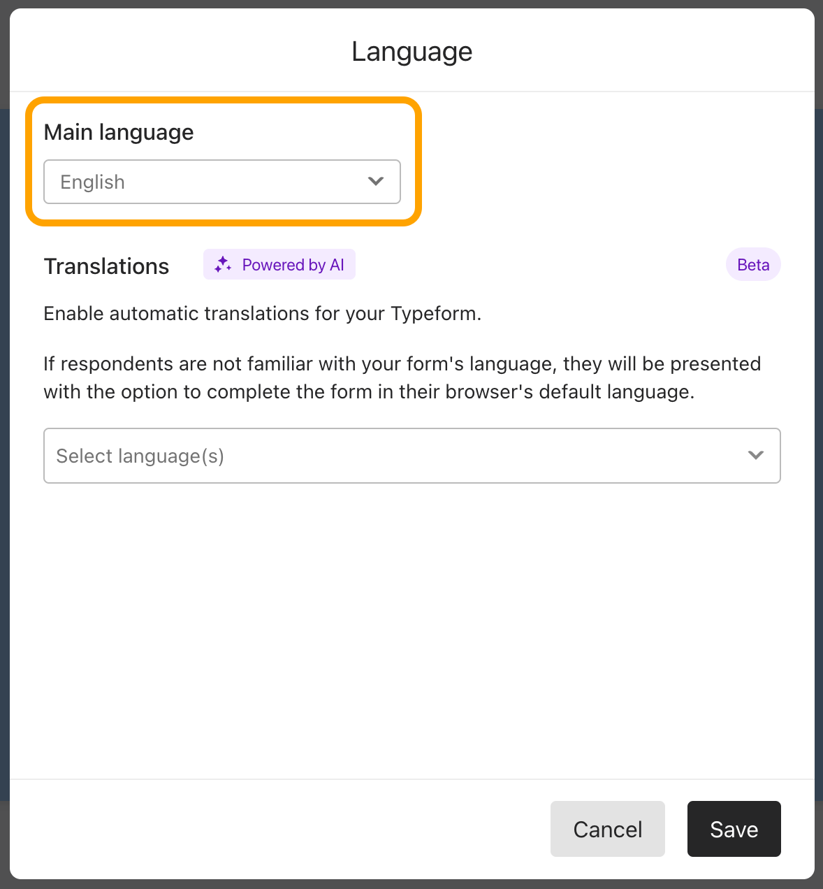 Create multi-language forms - Help Center | Typeform Create multi-language forms - Help Center | Typeform