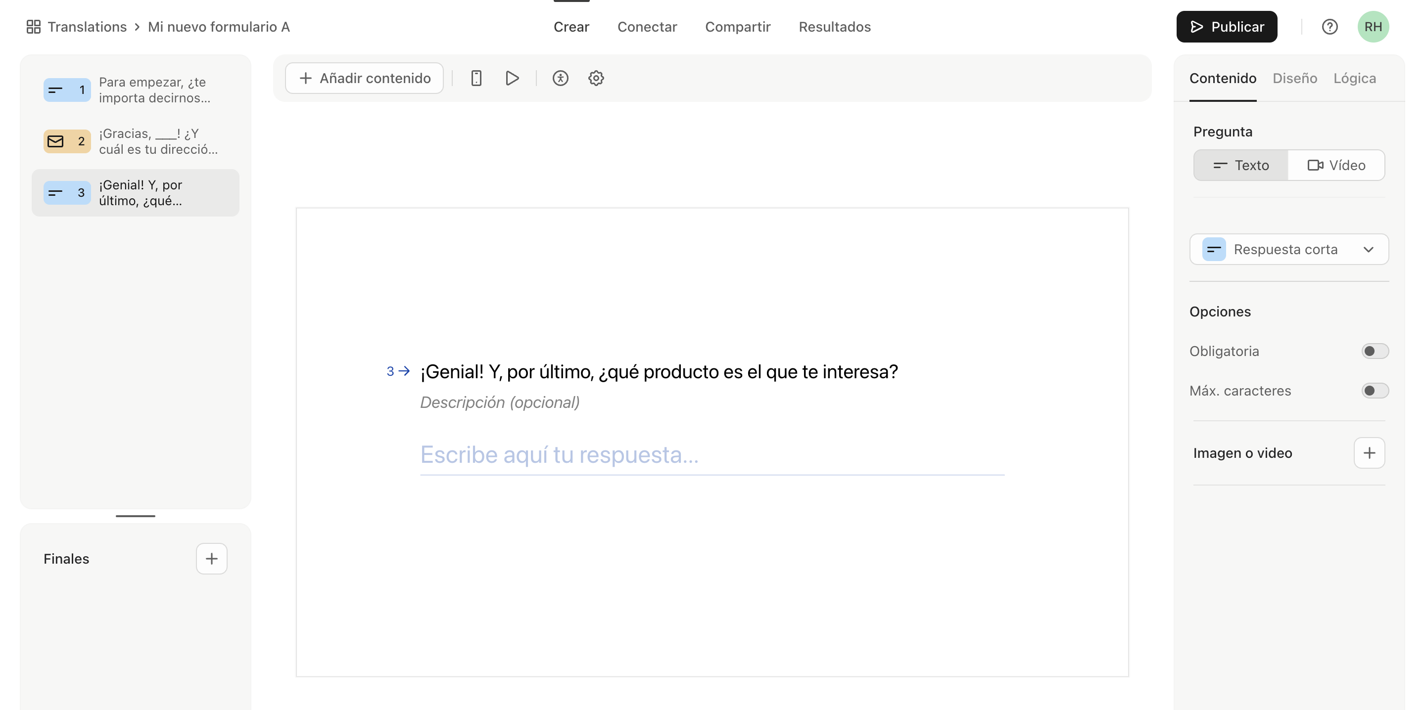 Cómo Transferir Información De Un Formulario A Otro Centro De Ayuda Typeform 