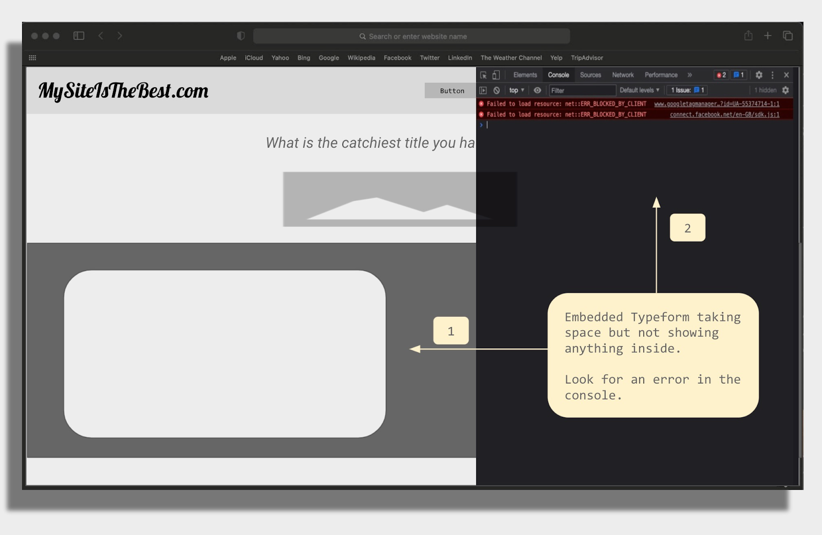 Troubleshooting Embedded Typeforms Help Center Typeform Troubleshooting Embedded Typeforms Help Center Typeform