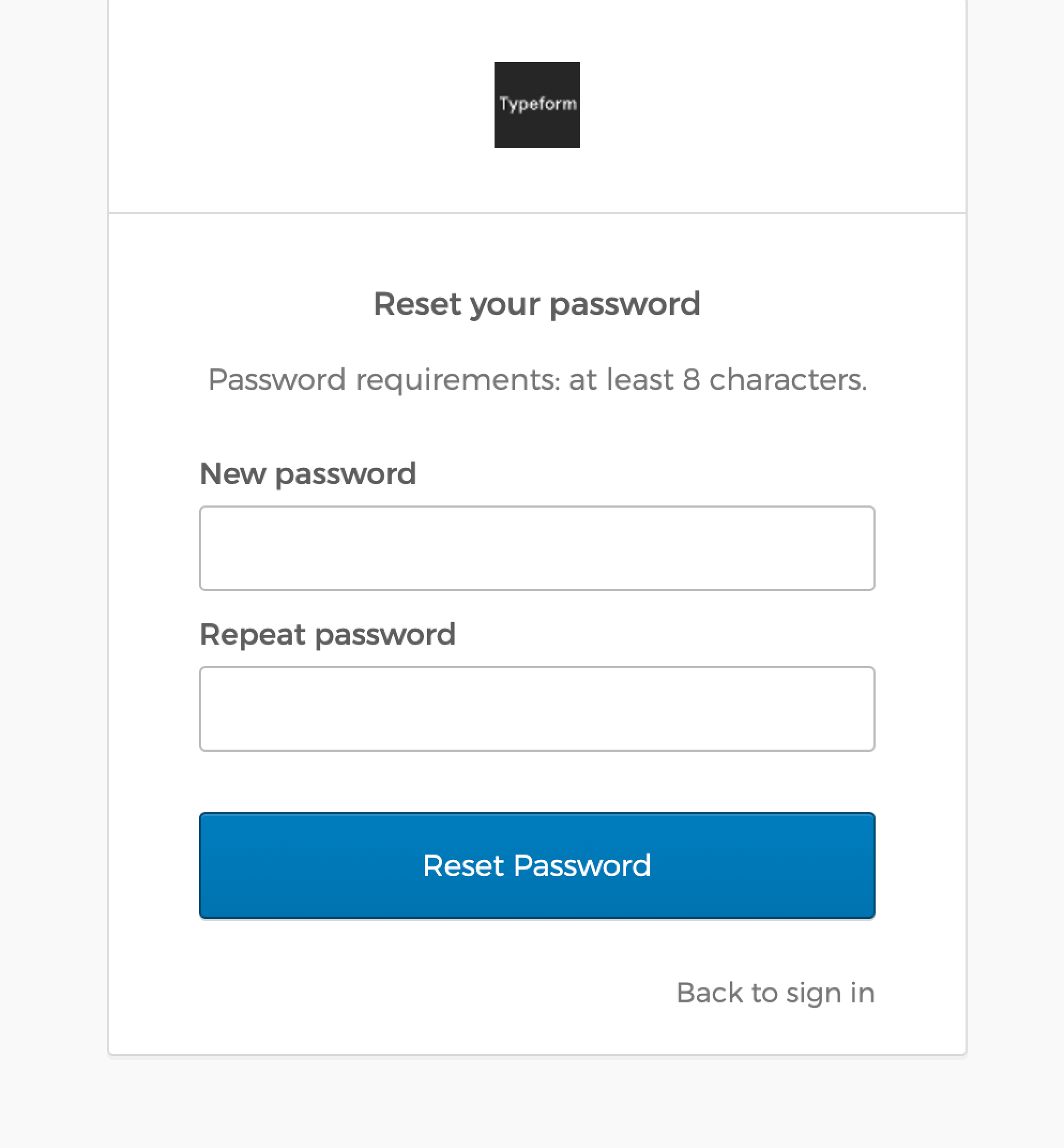 How do I reset my password? – Help Center